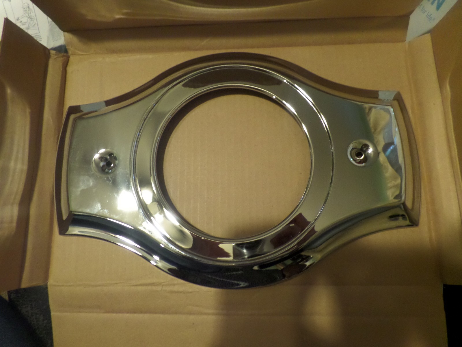 Moen Remodeling Cover Plate Convert To 1 Handle 1920 Chome | eBay