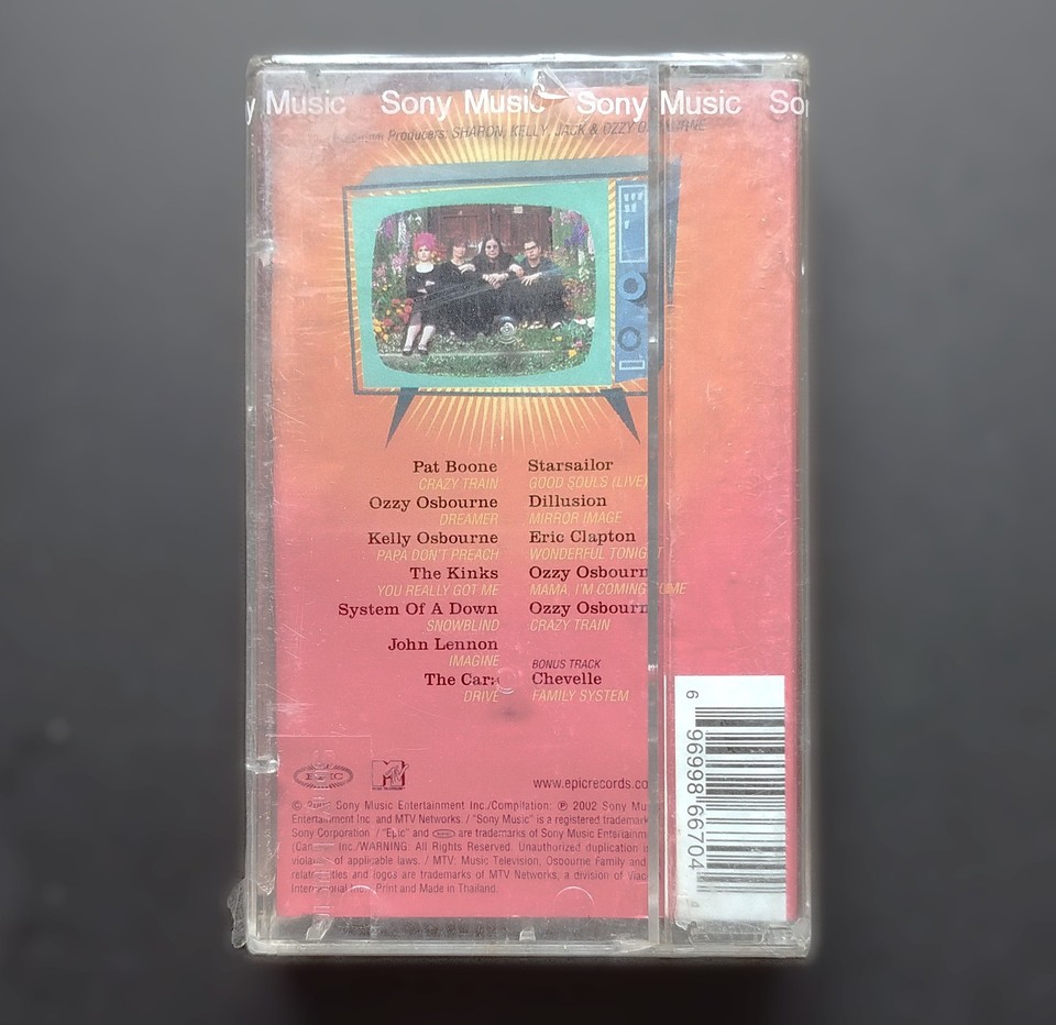 OZZY Osbournes - OSBOURNES FAMILY The Album 2002 ORIGINAL THAILAND ...