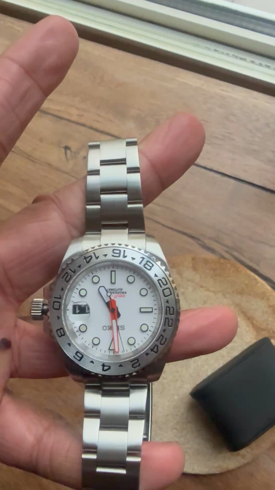 Seiko mod " White Dial explore 2 Homage" Professional Mode : Watch Mod ...