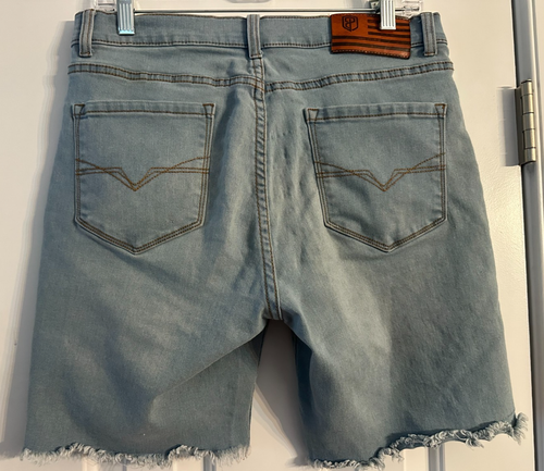 Women's BORN PRIMITIVE Ultra Stretch Cut Off Jorts Denim Shorts, Large ...