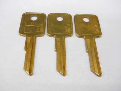 Curtis RA4 Key Blank Fits AMC 99A 1970AM 970AM Lot of 3 | eBay