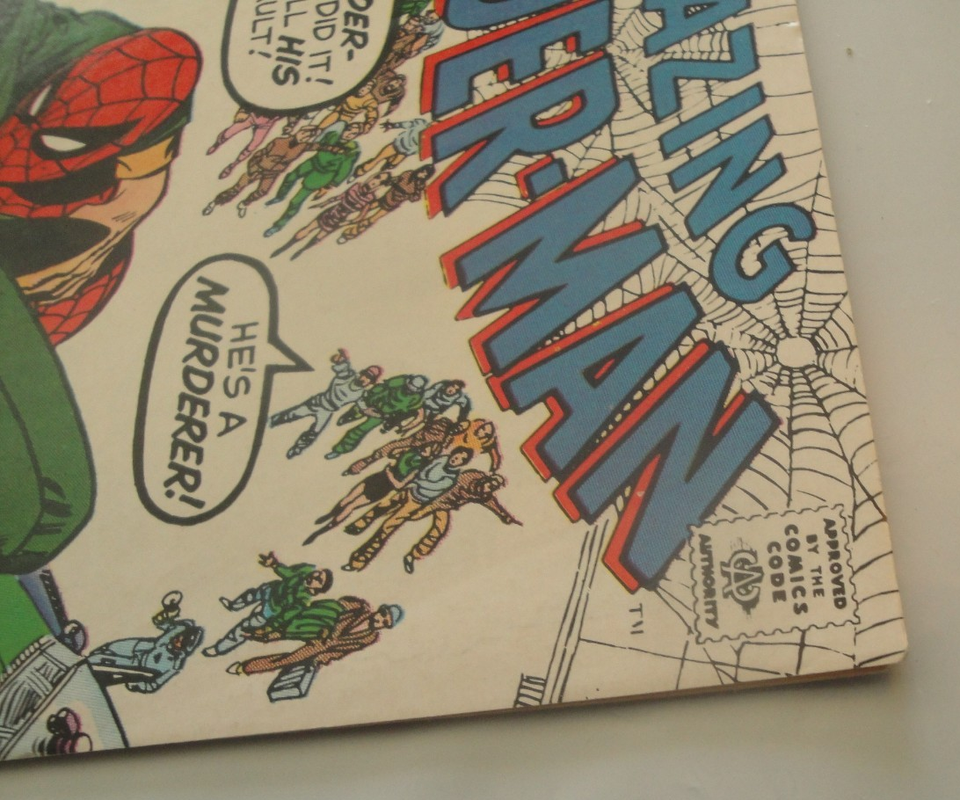 THE AMAZING SPIDER-MAN #90 DEATH OF CAPT. STACY! Gil Kane/John Romita ...
