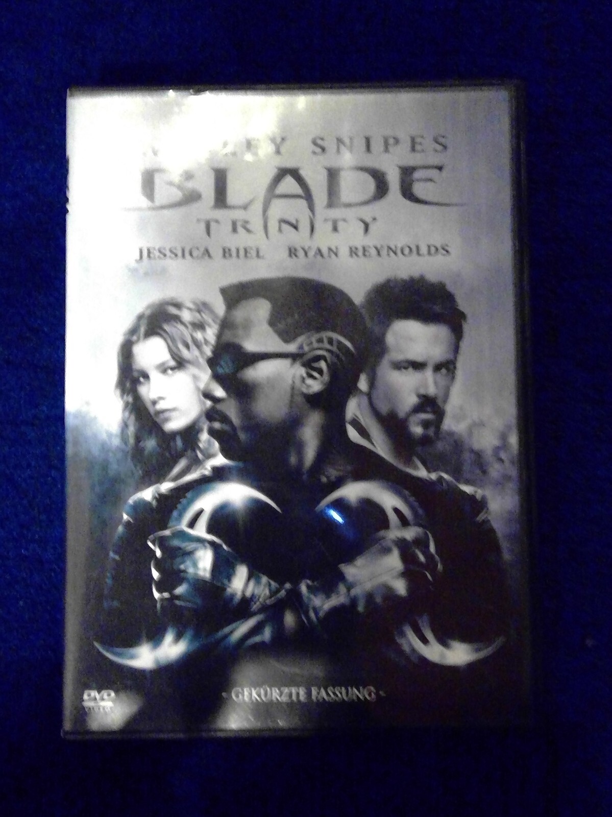 DVD "Blade Tinity" FSK 16 - Wesley Snipes, Jessica Biel, Ryan Reynolds ...