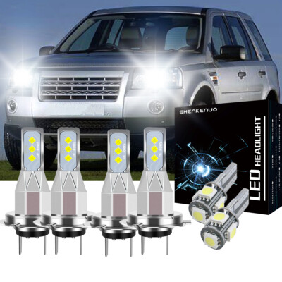For Land Rover Freelander 2 2006-2014 6x Led Headlight High/Low/Side ...