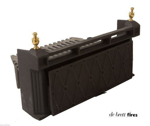 18 inch / 45 cm Lattice All Night Burner Open Coal Fire Grate Set Solid ...