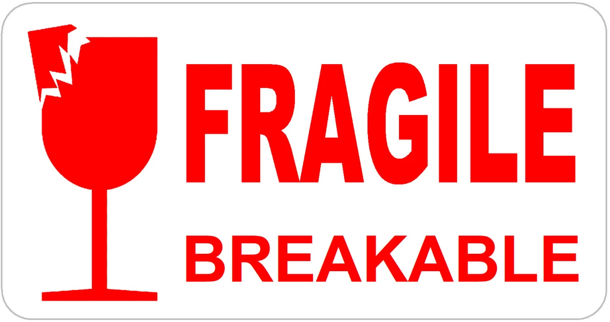 Breakable Sign