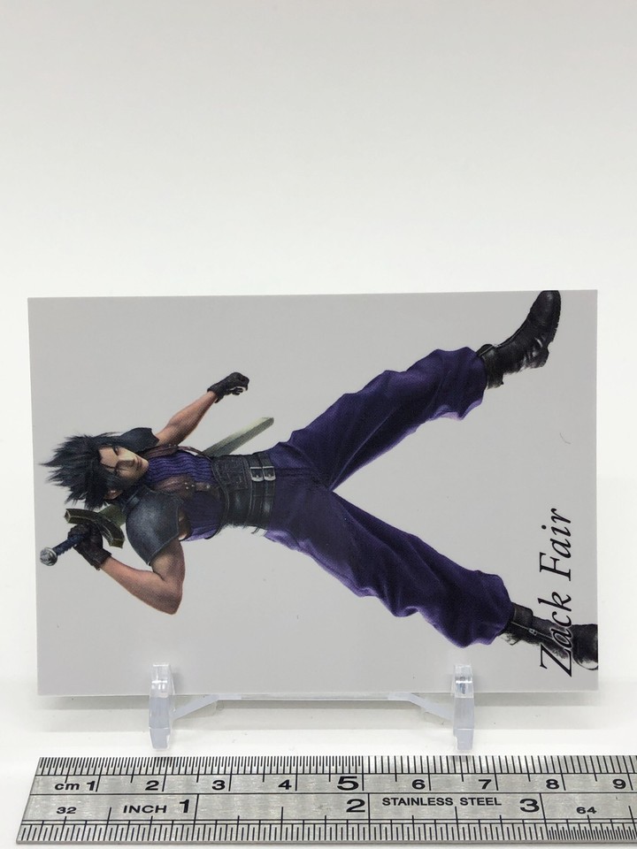 Zack Fair Final Fantasy VII Art Museum Card TCG Japanese Game Square ...