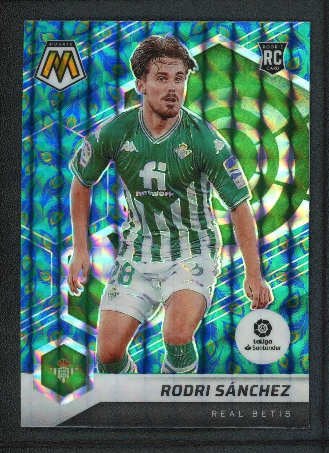 2021-22 RODRI SANCHEZ PANINI MOSAIC LALIGA SANTANDER PEACOCK ROOKIE RC ...