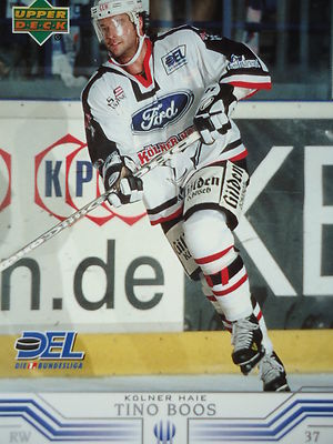 136 Tino Boos Kölner Haie DEL 2001-02 | eBay