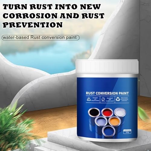Weatherproof Rust Converter Paint for Metal,Rust Conversion Paint,Rust ...