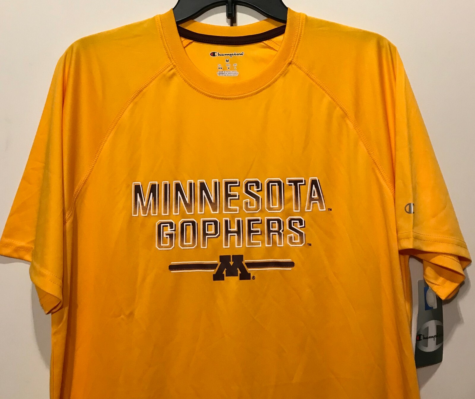 New Collegiate Men's Polyester T-shirt NCAA Tee Shirt College Sports ...