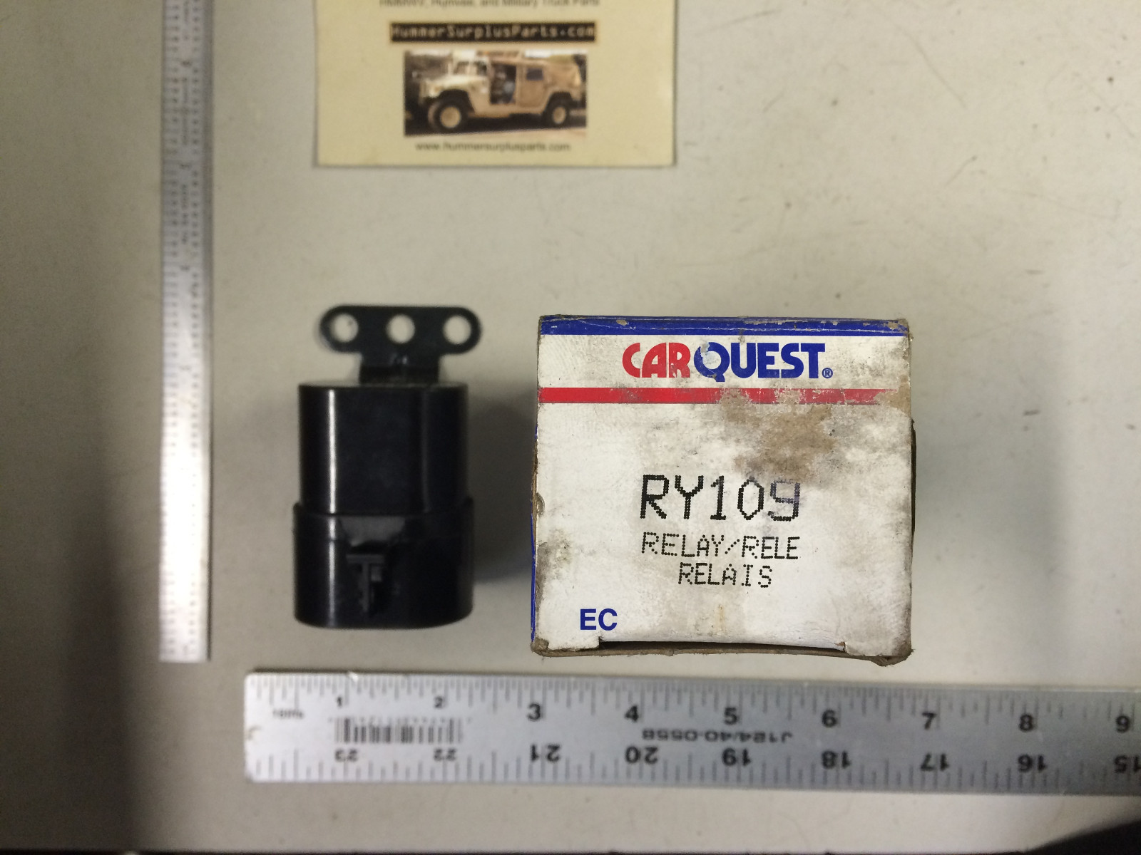 CARQUEST RY-109 Relay - Air Control Valve Relay (RY109) - H1116 | eBay