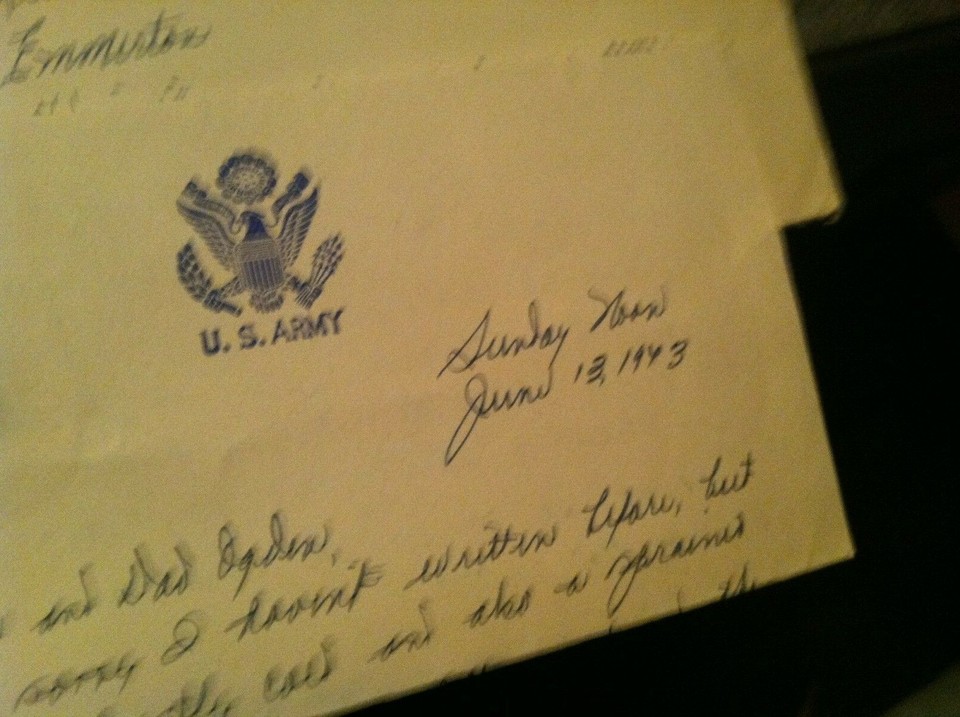 OLD COVER LETTER WW2 U S ARMY 1943 FORT RYLIE KANSAS BOX161 | eBay