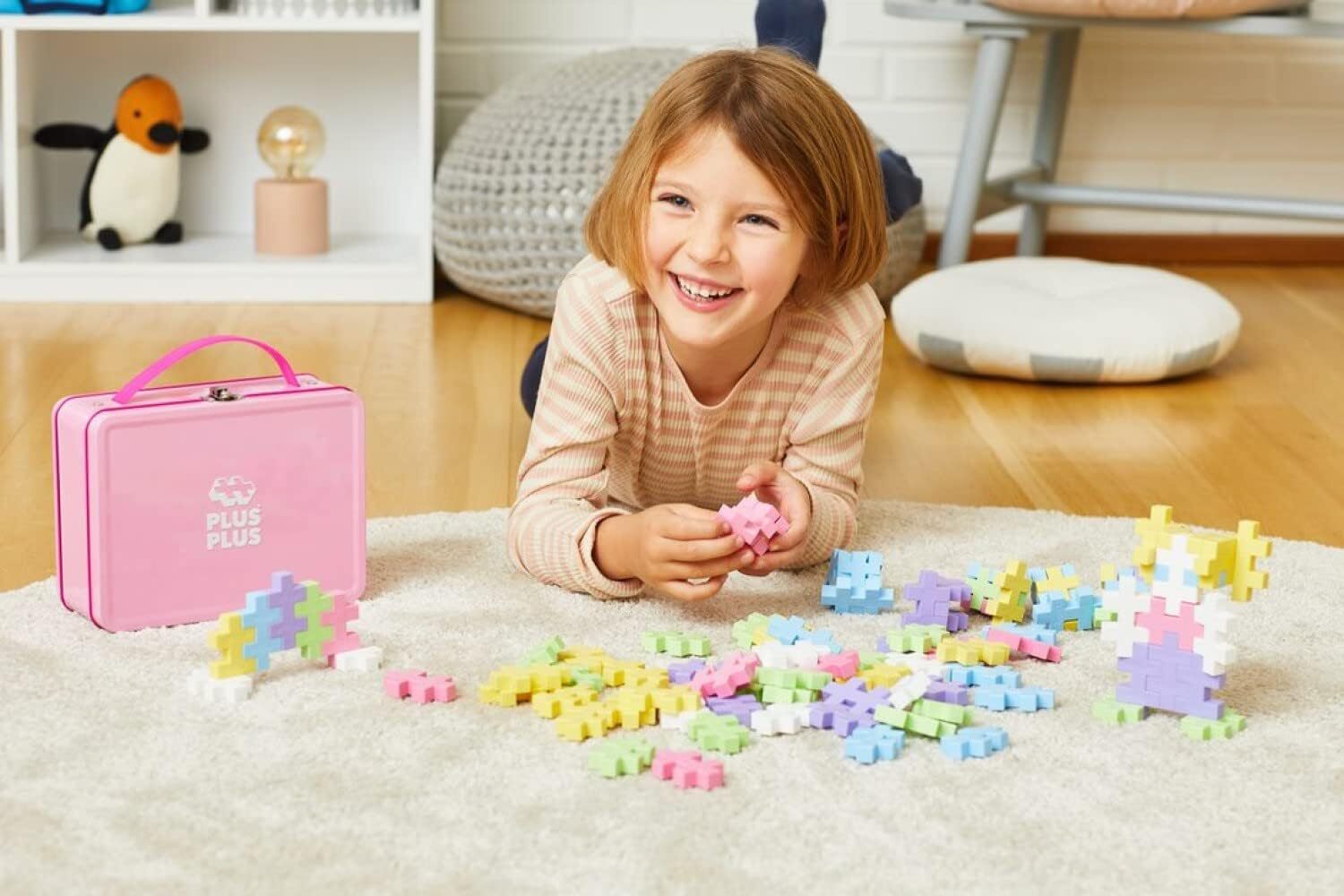 Plus-Plus 9603275 Ingenious Construction Toy, Big Box Pastel, Building ...