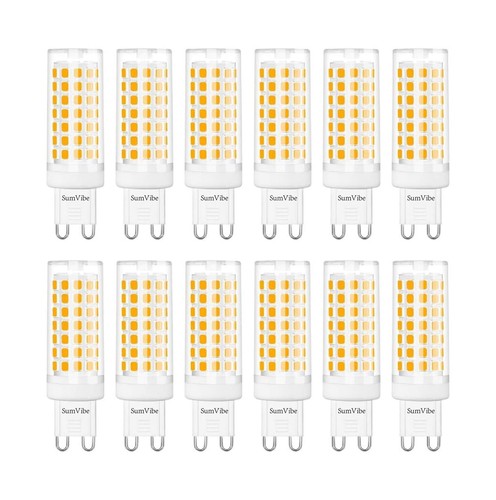 G9 Led Bulb 6w 60w G9 Halogen Bulb Replacement 540lm Warm White 3000k ...