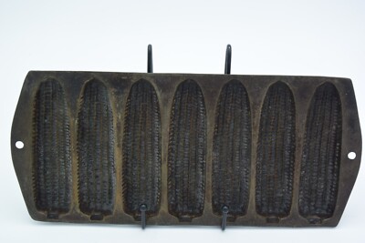 VINTAGE Lodge? CAST IRON CORN BREAD STICK PAN Cornbread 7ear | eBay