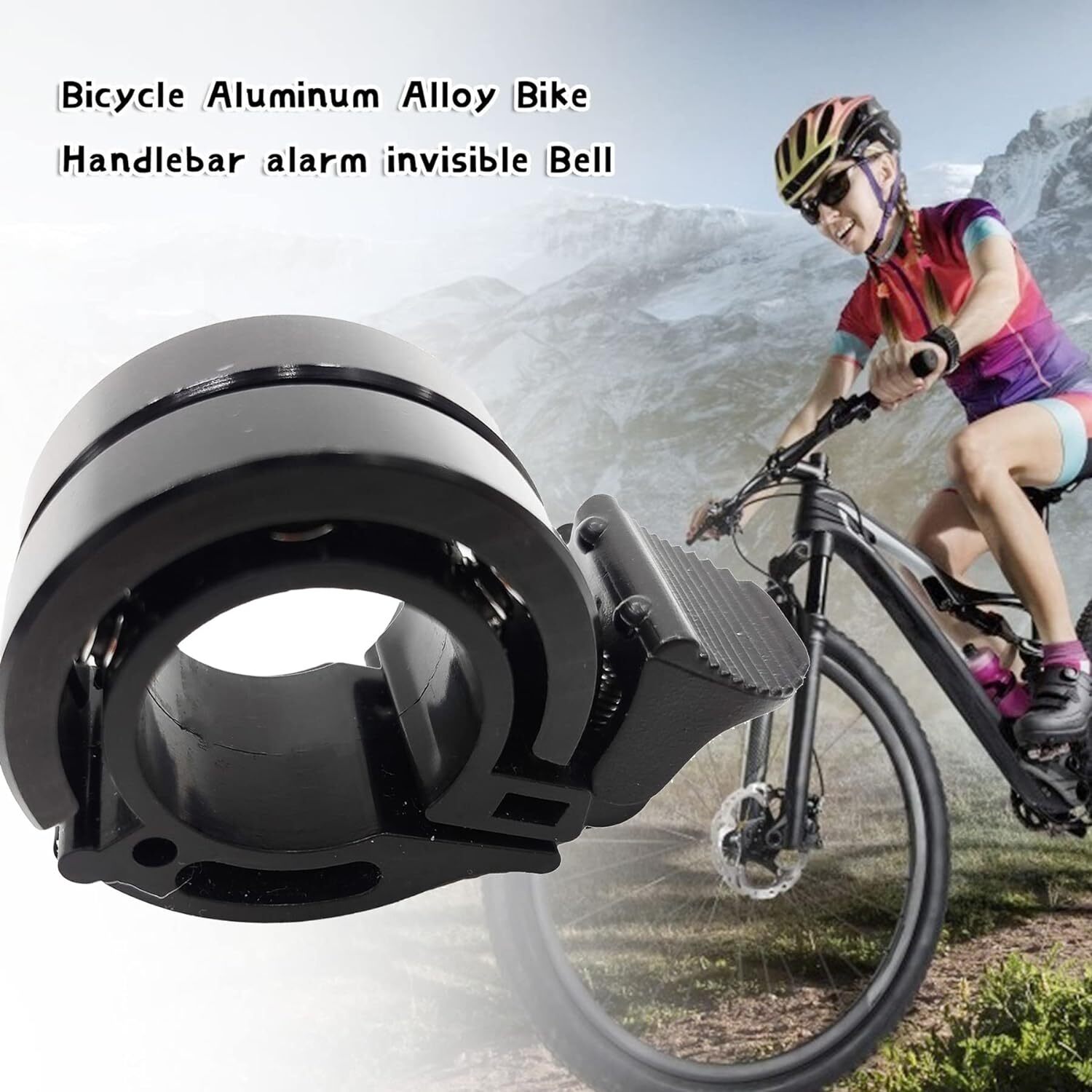 Bicycle Bell, Double Bell Aluminum Safety Bicycle Handlebar Bell | eBay