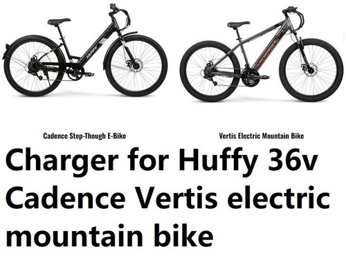 🔥 fast 3A battery Charger for 36v Huffy cadence vertis electric bike (3 ...
