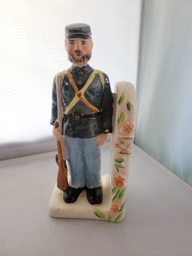 Vintage Civil War Bookends Military Men Set Of 2 | eBay