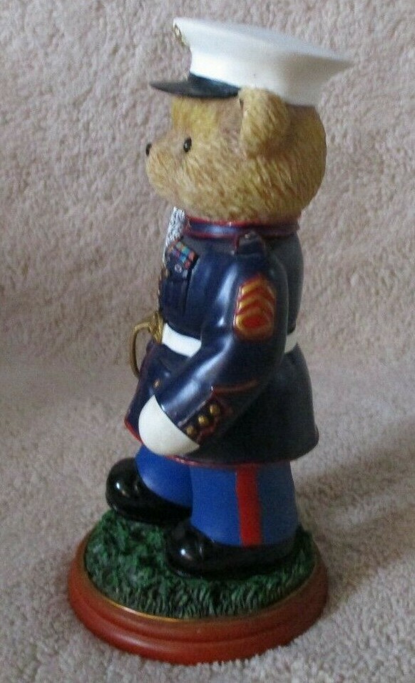 THE HAMILTON COLLECTION DRESS BLUES FAITHFUL FUZZIES SEMPER FI ...