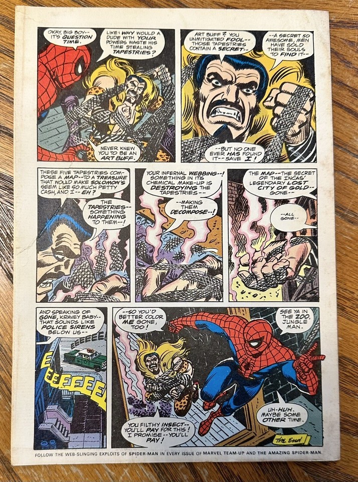 Aurora Comic Scenes The Amazing Spiderman Instruction Book For Model ...