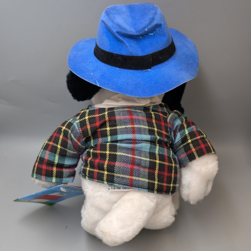 Vintage Preppy Snoopy Plush Peanuts Applause 12" with Tags + Card | eBay UK