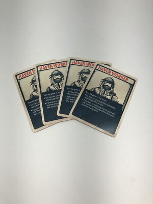 Pandemic Legacy Season 2 Set Of 4 Haven Works Cards | eBay