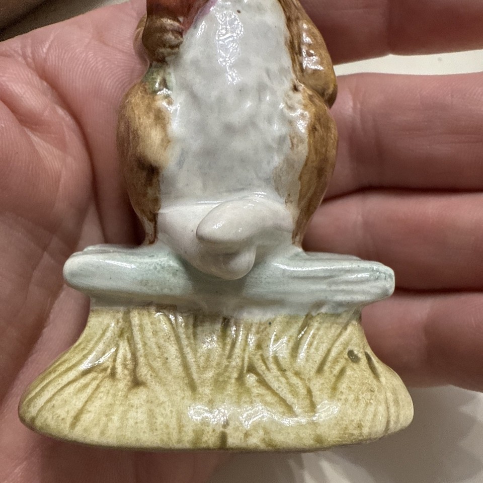 Beatrix Potter Fierce Bad Rabbit Royal Albert 1977 Porcelain Peter ...