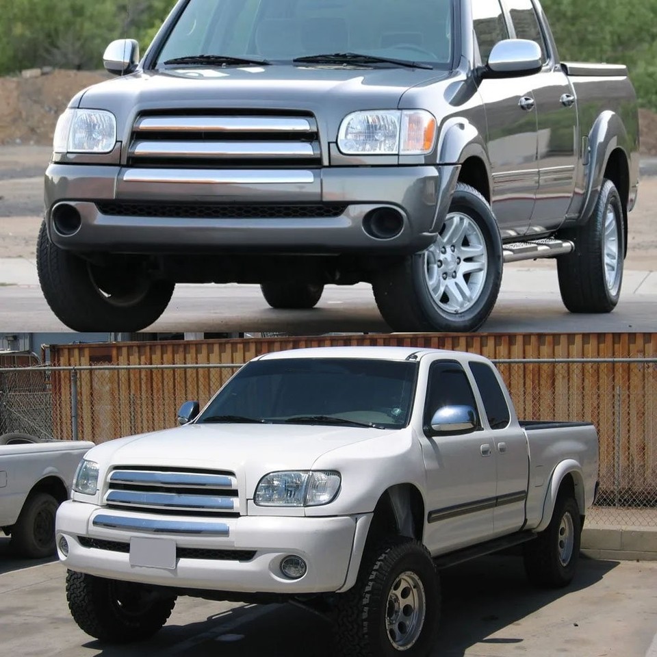 For Toyota Tundra Front Lower Bumper Chrome Molding Trim 2000-2006 ...