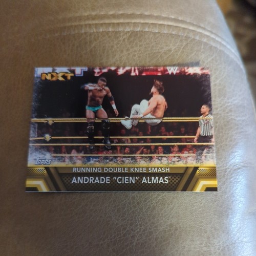 Andrade Cien Almas #F-35 2017 Topps WWE Then Now Forever Finishers and ...