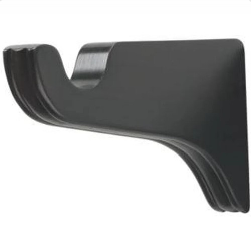 Kirsch Wood Trends Bracket 5511EG800 Sandblaster Black 6" Return use 2 ...