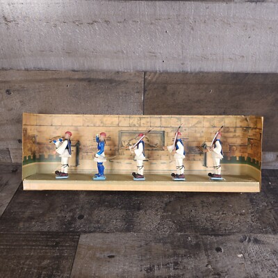 Lot of 5 AOHNA Greek Toy Soldier Guard Figures Miniature Made In Greece ...