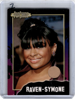 2008 Popcardz Relic Card Rookie RC Card Raven Symone | eBay