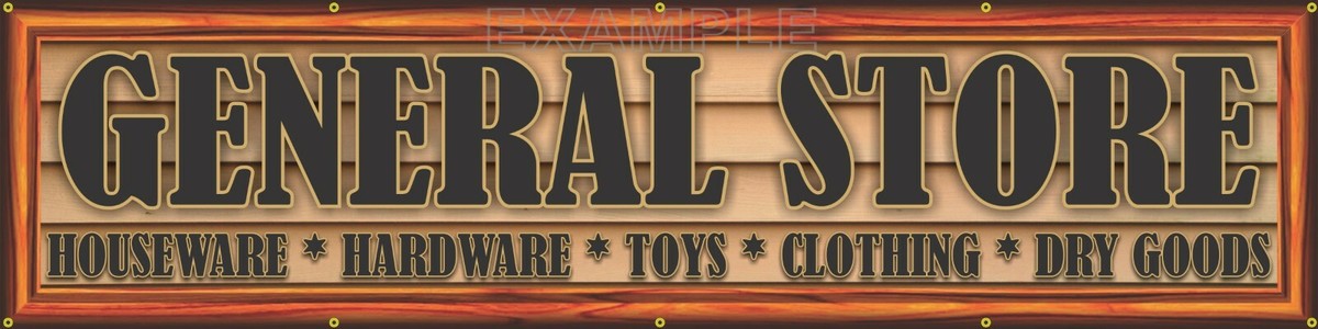 General Store Sign