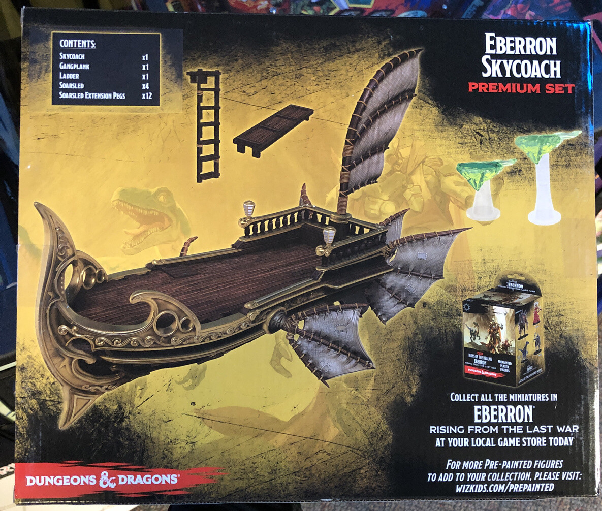DUNGEONS AND DRAGONS D&D ICONS OF THE REALMS EBERRON SKYCOACH PREMIUM ...