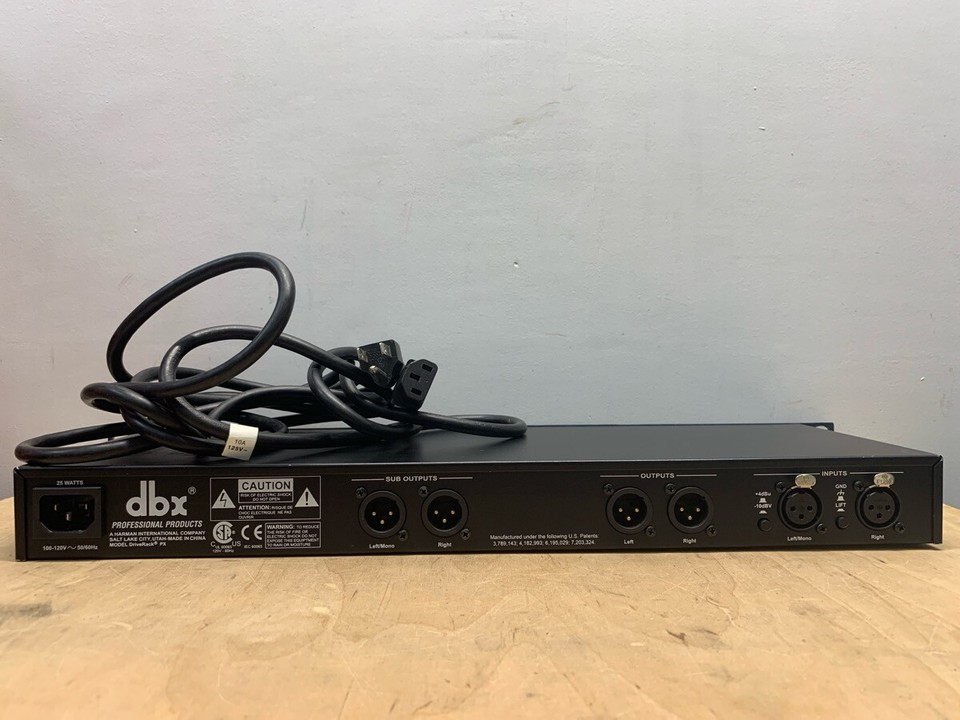 DBX DriveRack PX Powered Speaker Sound Output Multiprocessor (E10035717) | eBay