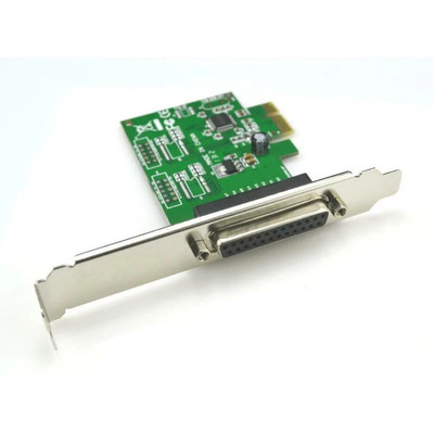 PCI-E parallel port card PCIE to parallel port card LPT card 2 hole ...