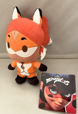 Brand New 8” RENA ROUGE Miraculous Zag Chibi Plush Stuffed Toy Factory ...