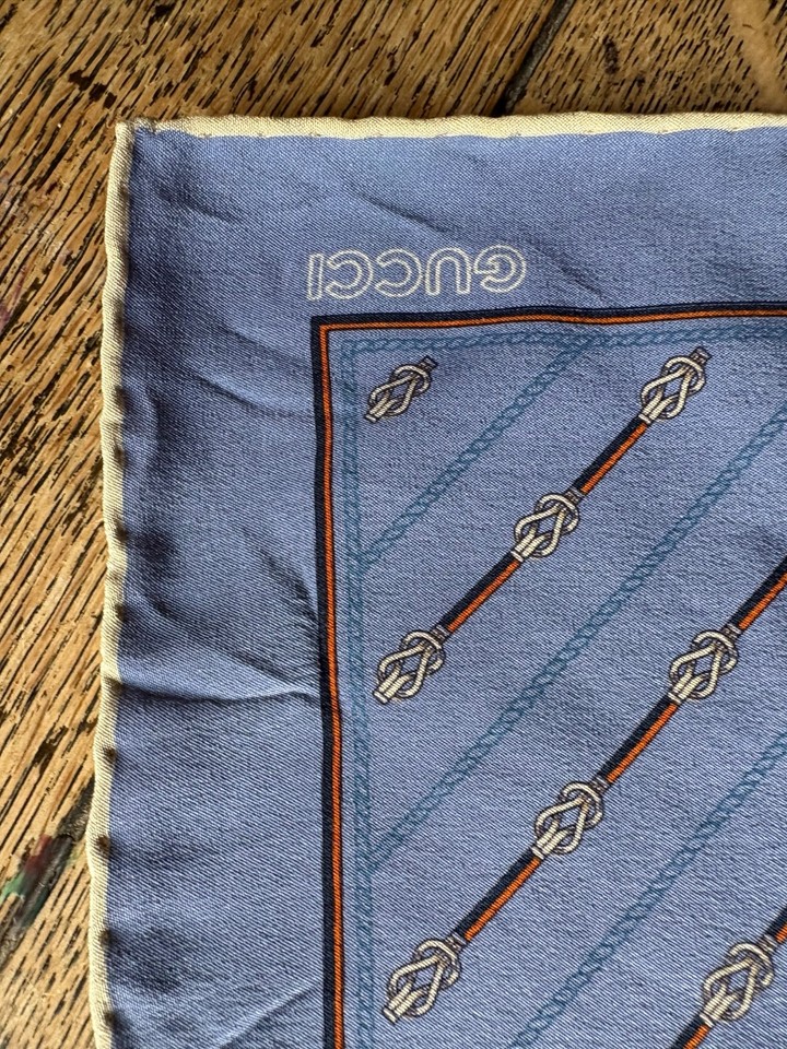 Gucci Silk Pocket Square , Handkerchief | eBay UK
