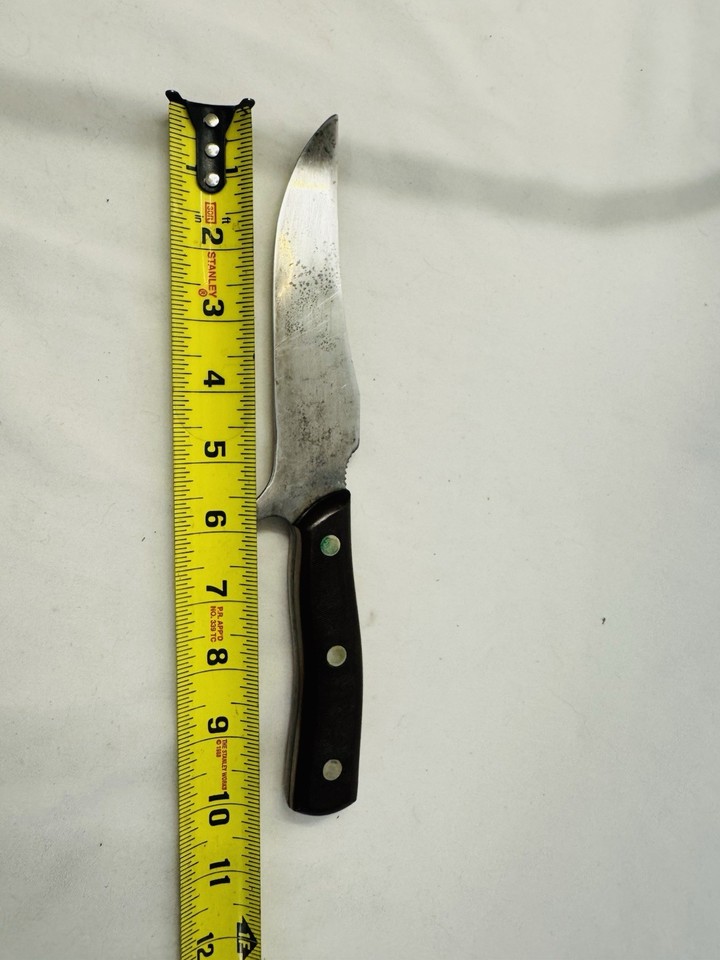 Old Vtg OLD TIMER SCHRADE USA 150T Hunting Camping Fixed Blade Knife W ...