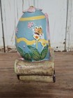 Primitive Antique Style Toy Country Farm Easter Bunnies on Wheels ...