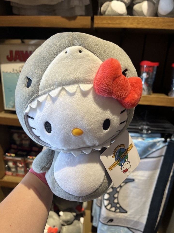 Universal Studios x Hello Kitty Jaws Plush Shark Suit Plushie | eBay