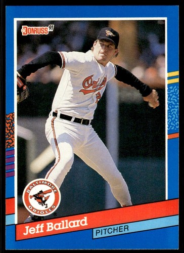 1991 Donruss Baseball Card Jeff Ballard Baltimore Orioles #279 | eBay