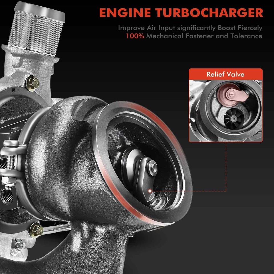 Complete Turbo Turbocharger & Kit for Chevy Cruze Sonic Trax & Buick ...
