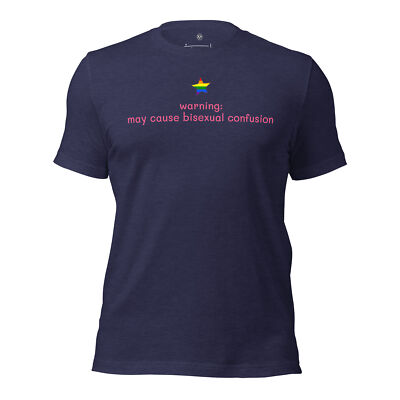 may cause bisexual confusion | rainbow pride shirt, pride month shirt ...