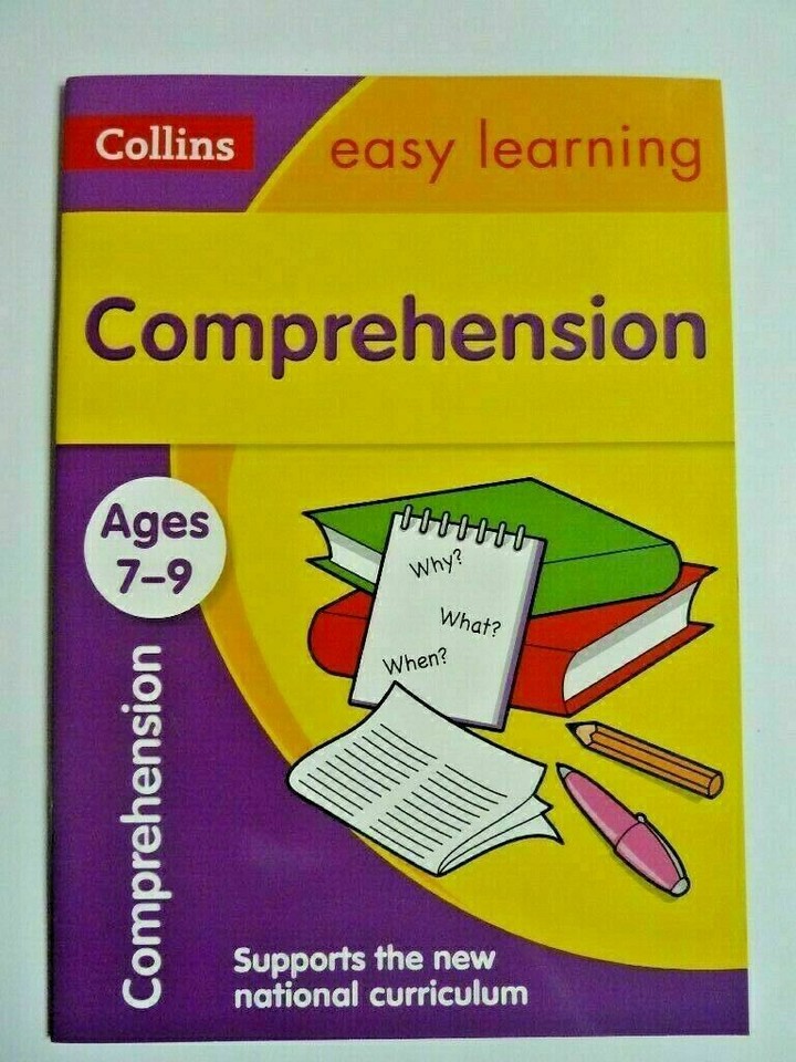 KS2 Collins Comprehension & Grammar Pack of 2 Workbook Kids Age 7-9 ...