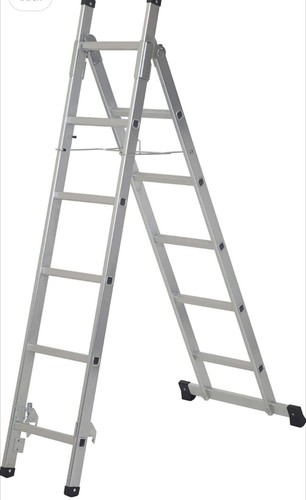 Abru aluminum 3 way combination ladder. Multi Purpose 3 in 1 use. Brand ...
