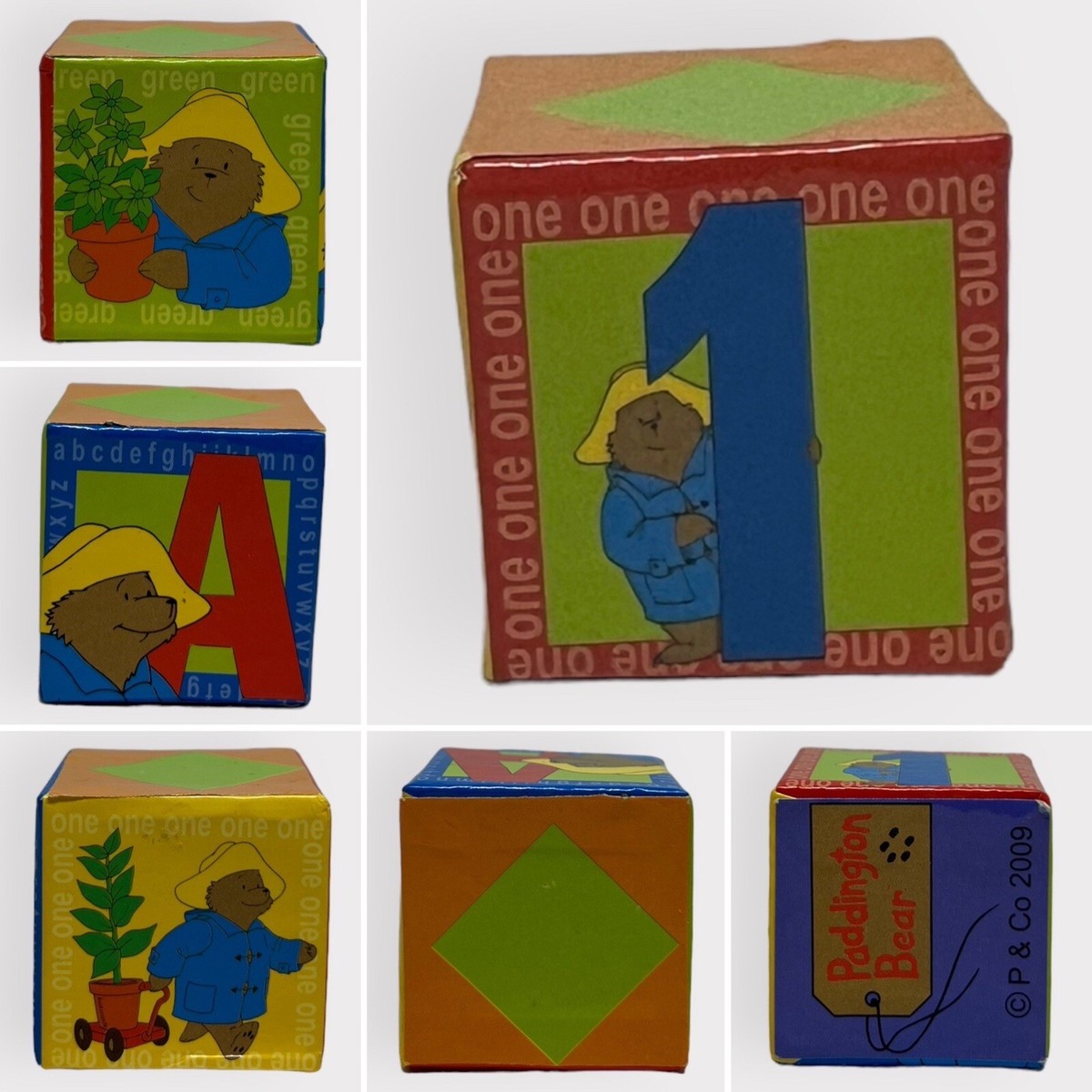 Paddington Bear Stackable Learning Blocks Orange Tree Toys Paddington