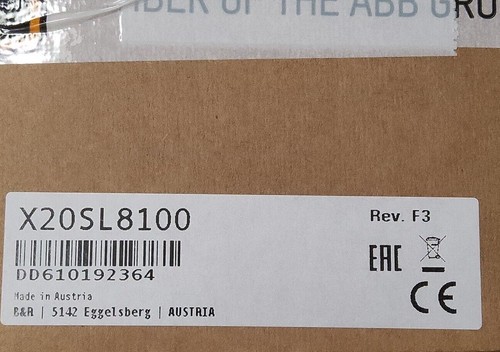B&R PLC Module X20SL8100 FREE SHIP | eBay