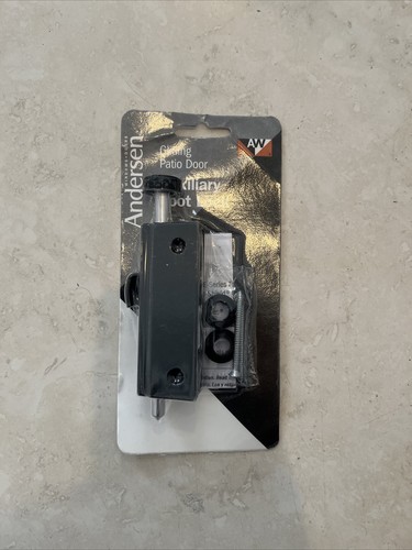 NEW Black Andersen Gliding Patio Door Auxiliary Foot Lock 200 400 ...